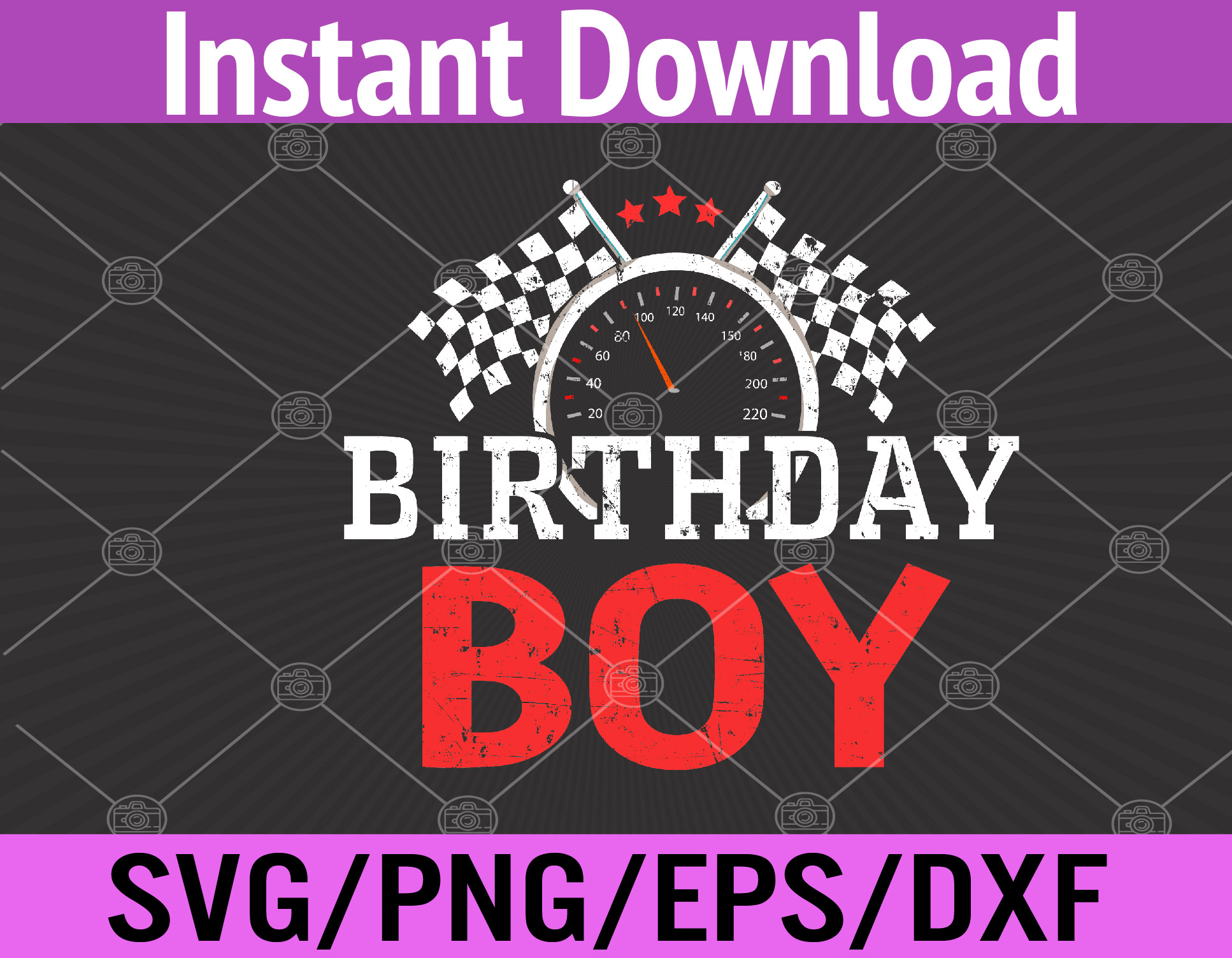 Birthday Boy Race Car Racing Car Driver Birthday Crew Svg, E | Inspire ...