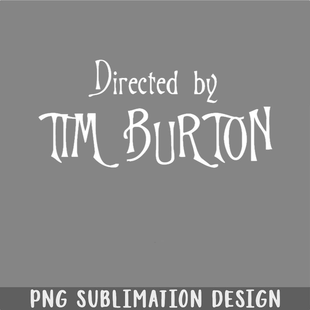 Directed by Tim Burton PNG, Christmas PNG | Inspire Uplift