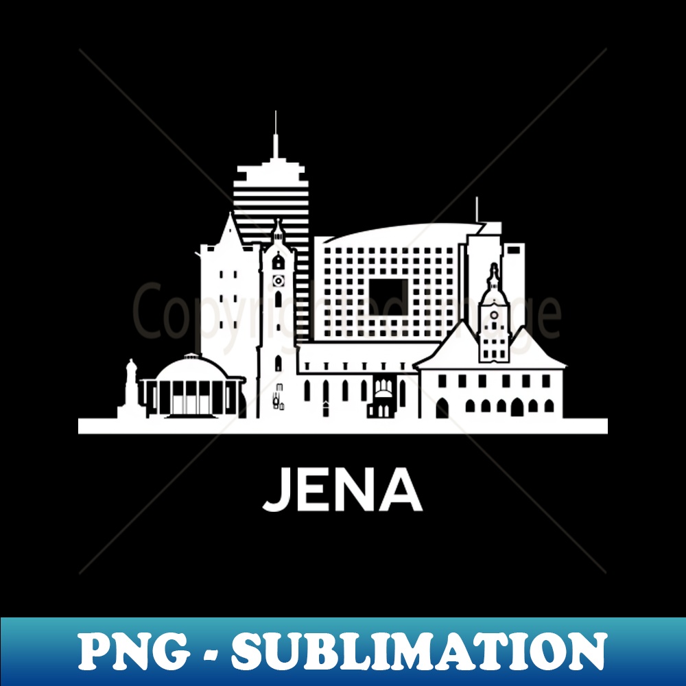 Jena Skyline white - Creative Sublimation PNG Download - Per - Inspire ...