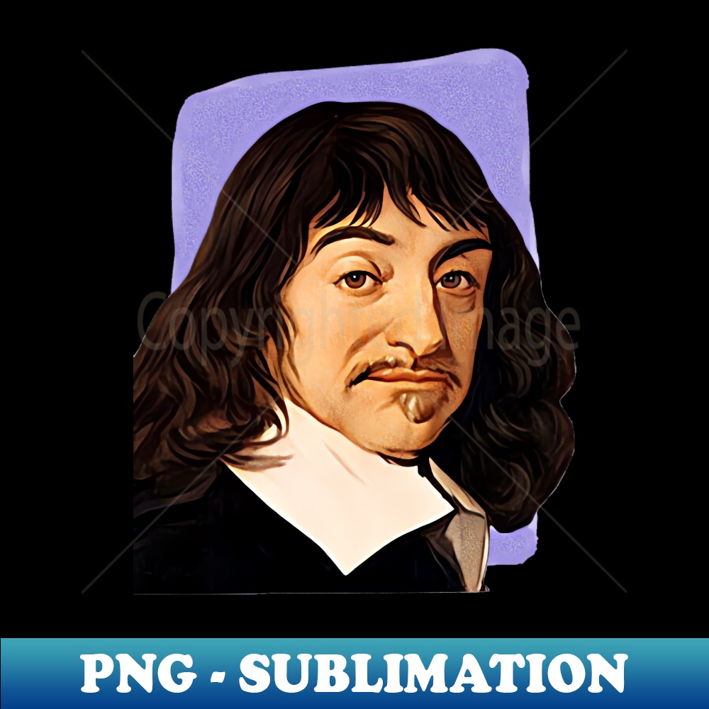 French Philosopher Ren Descartes illustration - PNG Transpar | Inspire ...
