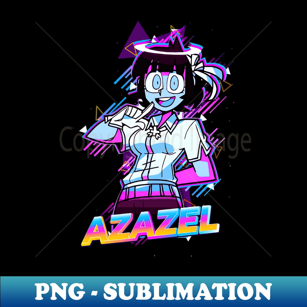 Azazel Helltaker - PNG Transparent Sublimation Design - Enha | Inspire ...