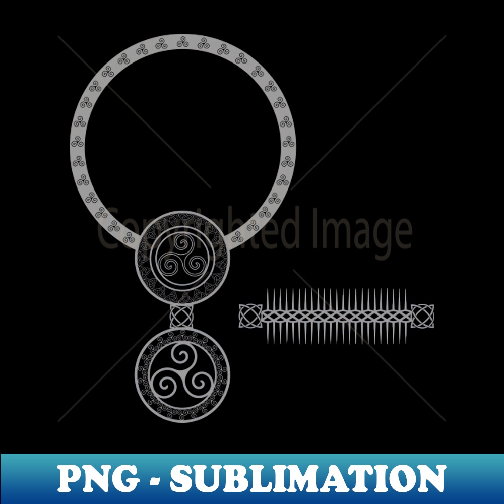 Pictish Mirror and Comb - Trendy Sublimation Digital Downloa | Inspire ...