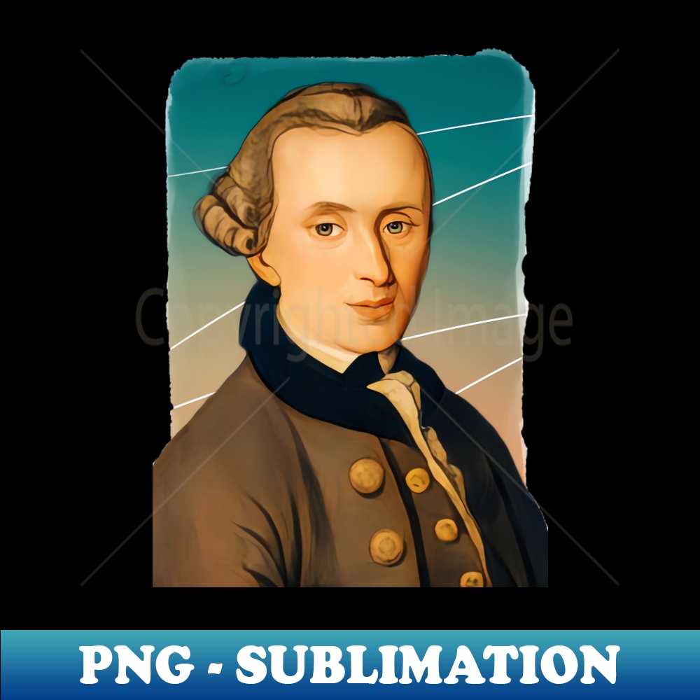 German philosopher Immanuel kant illustration - Retro PNG Su | Inspire ...