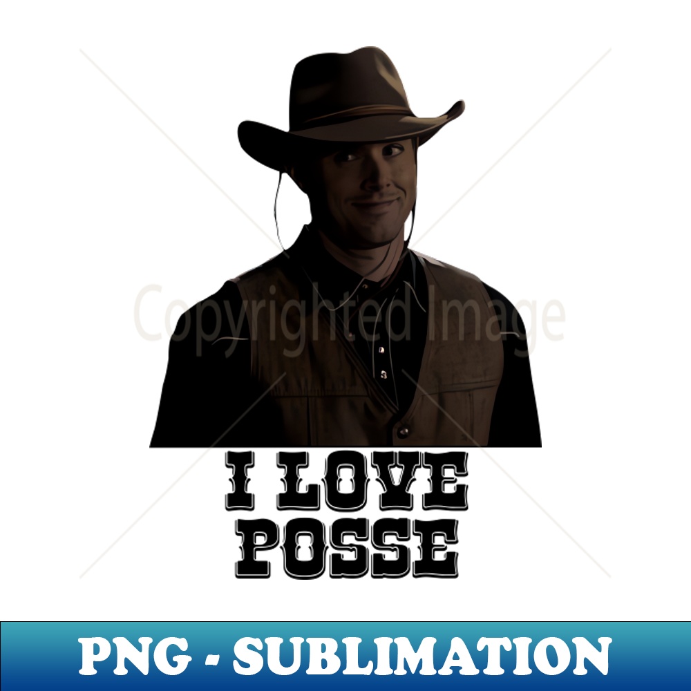 SUPERNATURAL Dean Winchester I Love Posse 3 - Premium PNG Su | Inspire ...