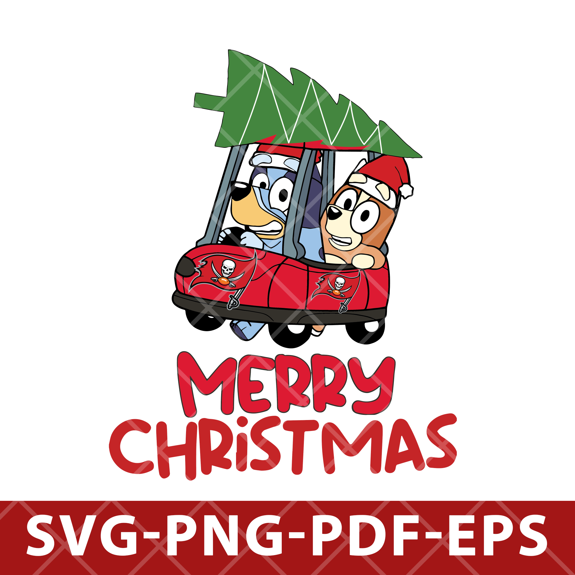 Tampa Bay Buccaneers_bluey-003,Bluey christmas,SVG,DXF,EPS,P - Inspire ...