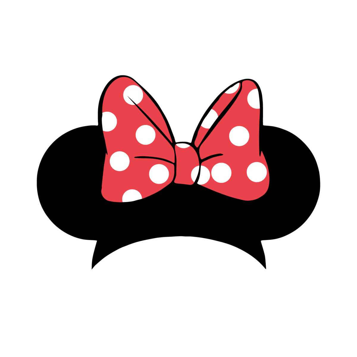 Minnie Mouse Ears Svg, Trending Svg, Minnie Svg, Minnie Mous | Inspire ...