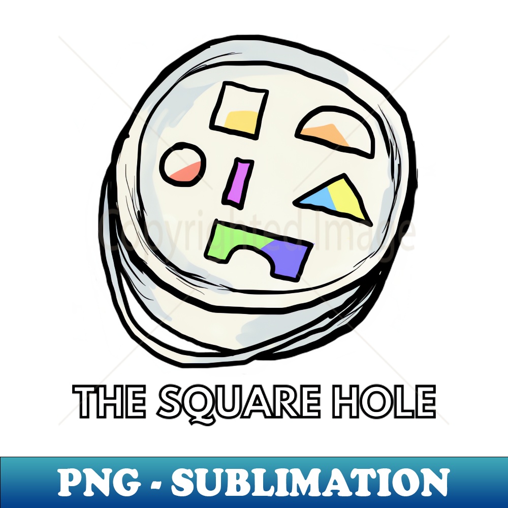 THE SQUARE HOLE - Retro PNG Sublimation Digital Download - P | Inspire ...