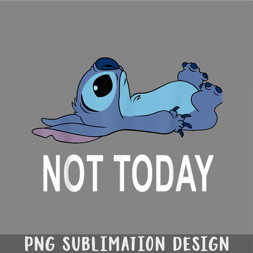 Lilo amp Stitch Not Today Stitch PNG, Christmas PNG | Inspire Uplift