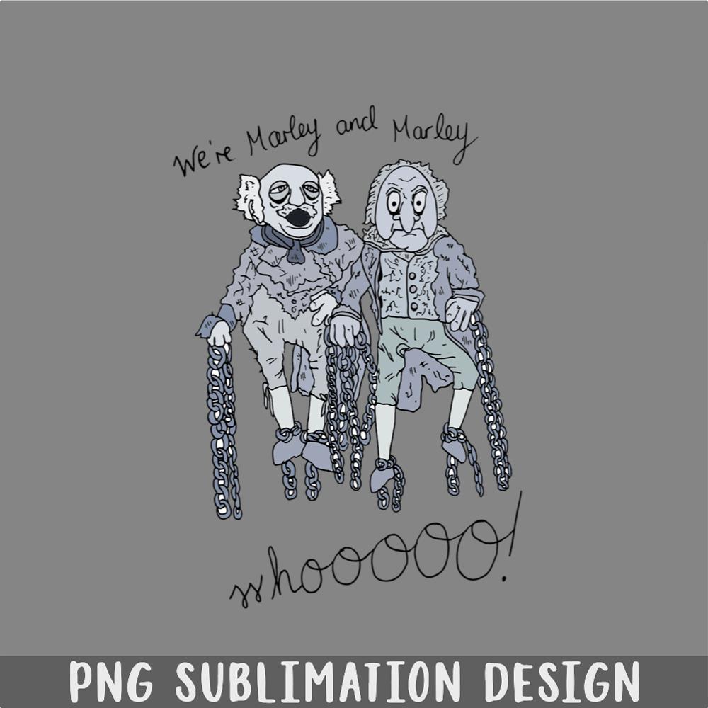 Marley and Marley Muppet Christmas Carol PNG, Christmas PNG | Inspire ...