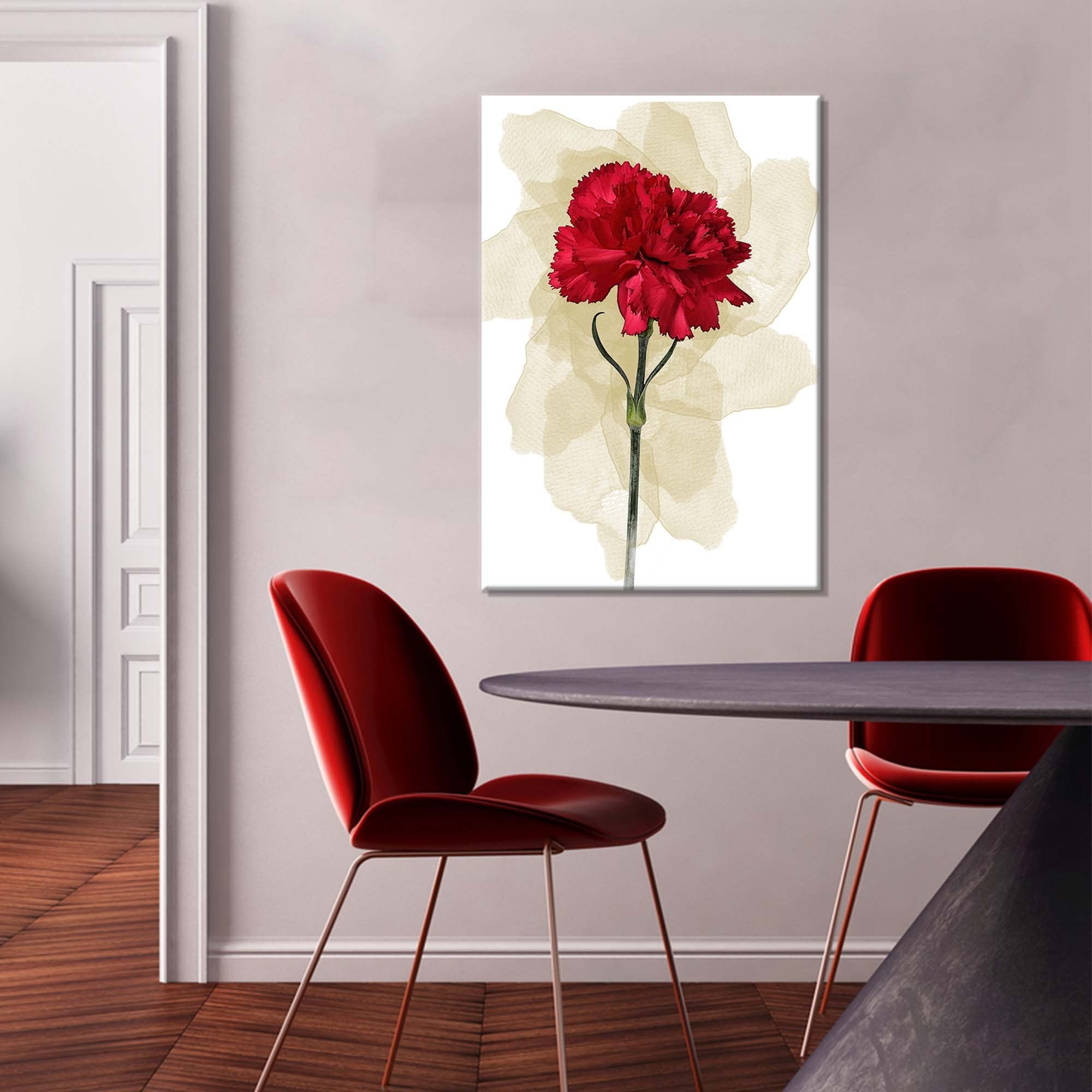 Carnation Painting, Carnation Drawing, Floral Wall Art, Flow | Inspire ...