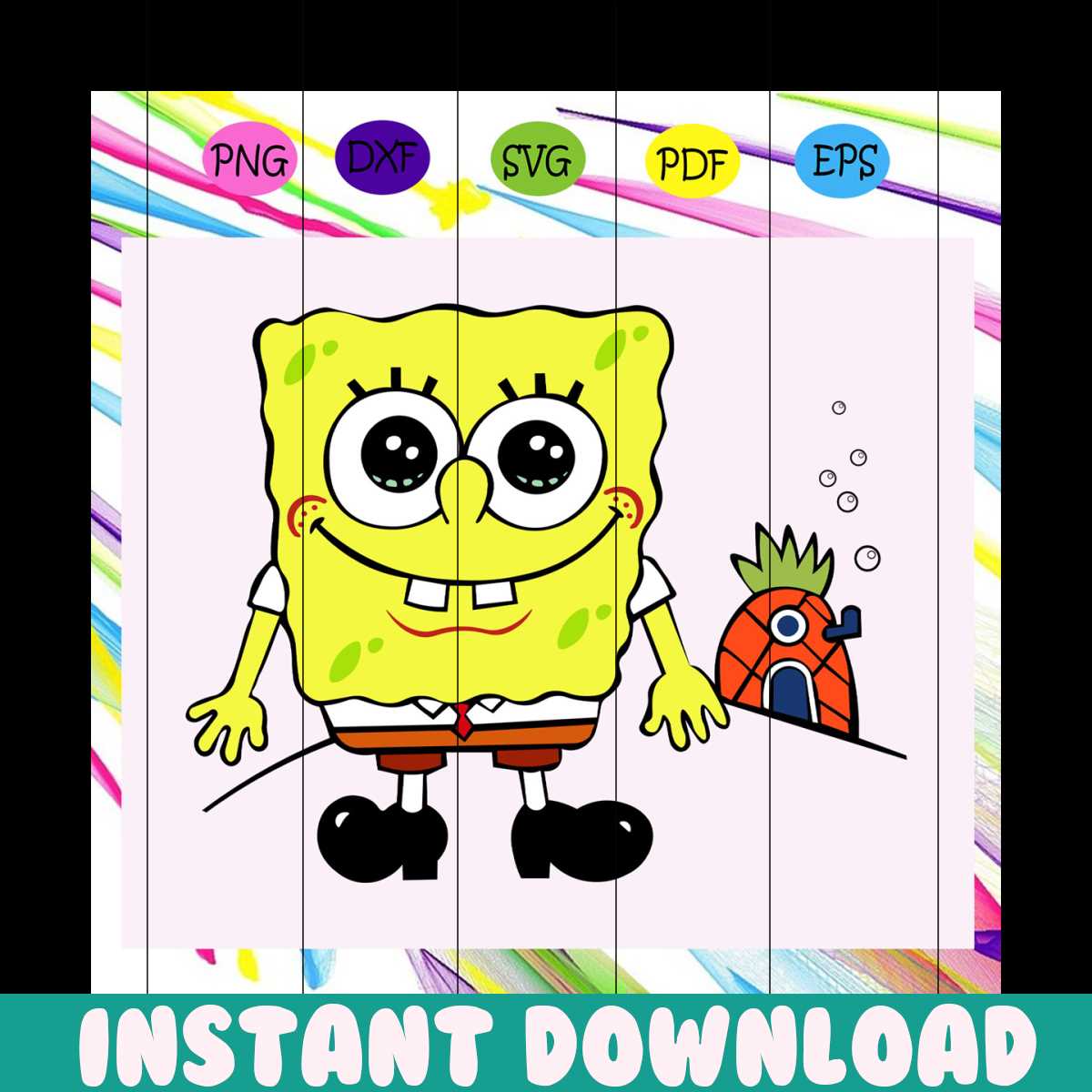 Spongebob squarepants, spongebob svg, spongebob party, spong | Inspire ...