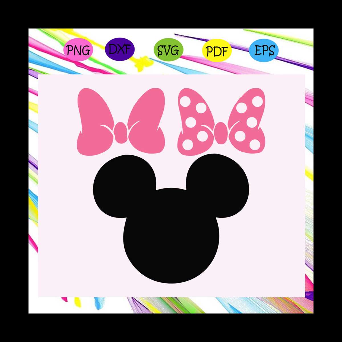 Mickey cancer , mickey breast cancer, disney awareness svg, | Inspire ...