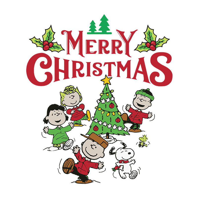 Merry Christmas Peanuts Friends Svg, Charlie Brown Svg, Lucy | Inspire ...