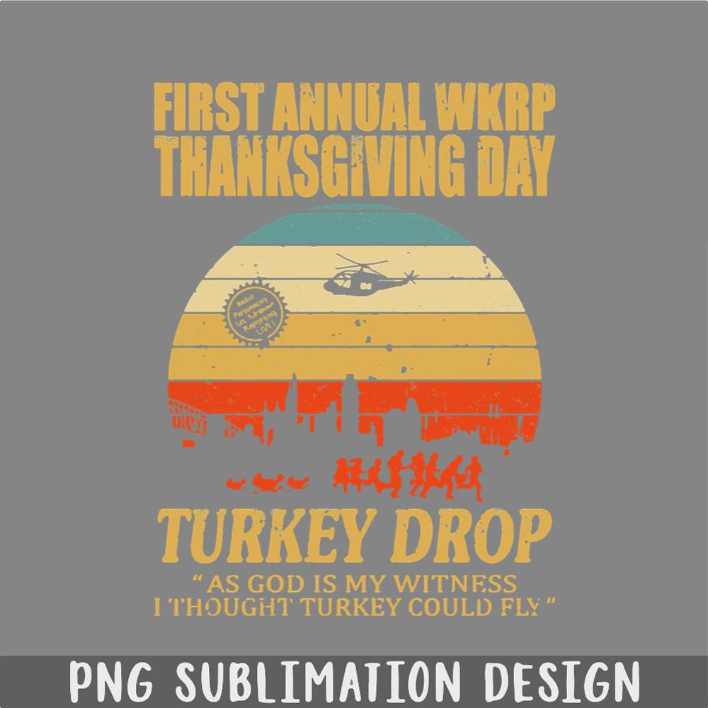 First anuual WKRP Turkey Drop with Les Nessman Distressed PN | Inspire ...