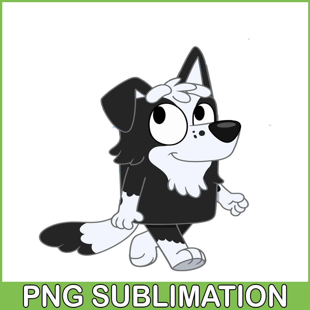 Mackenzie SVG PNG PDF Bluey Character SVG Bluey Cartoon SVG | Inspire ...