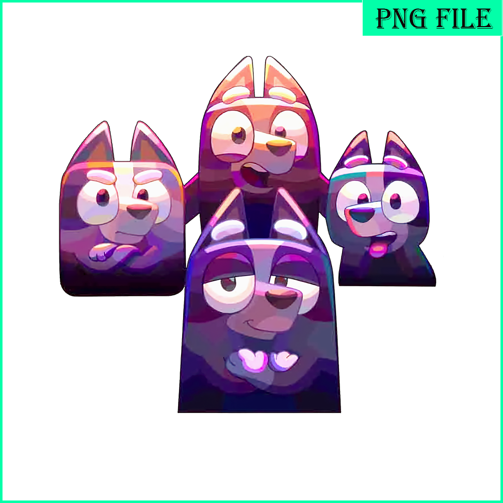 Bluey png | Inspire Uplift