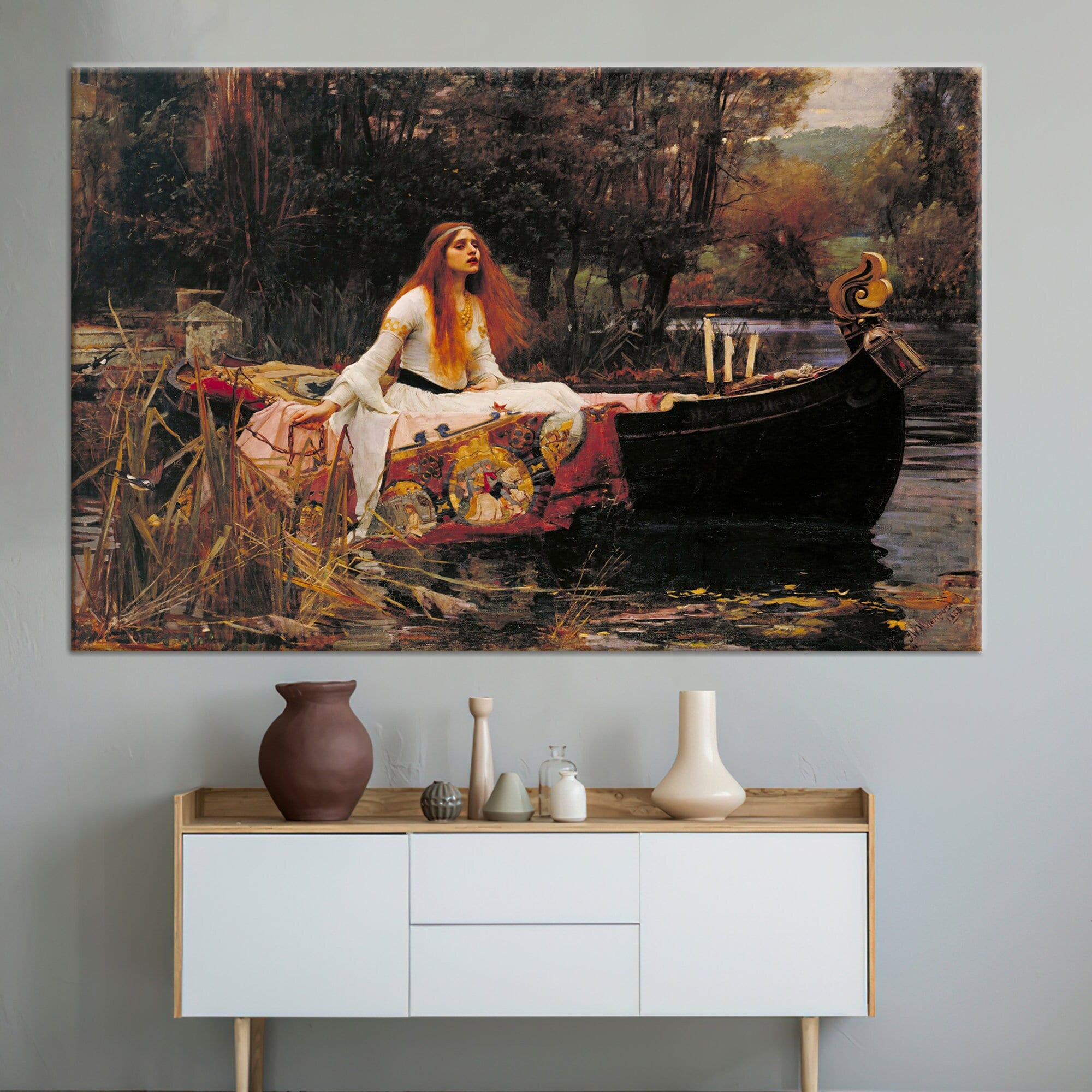 The Lady of Shalott, John William Waterhouse, Woman Painting | Inspire ...