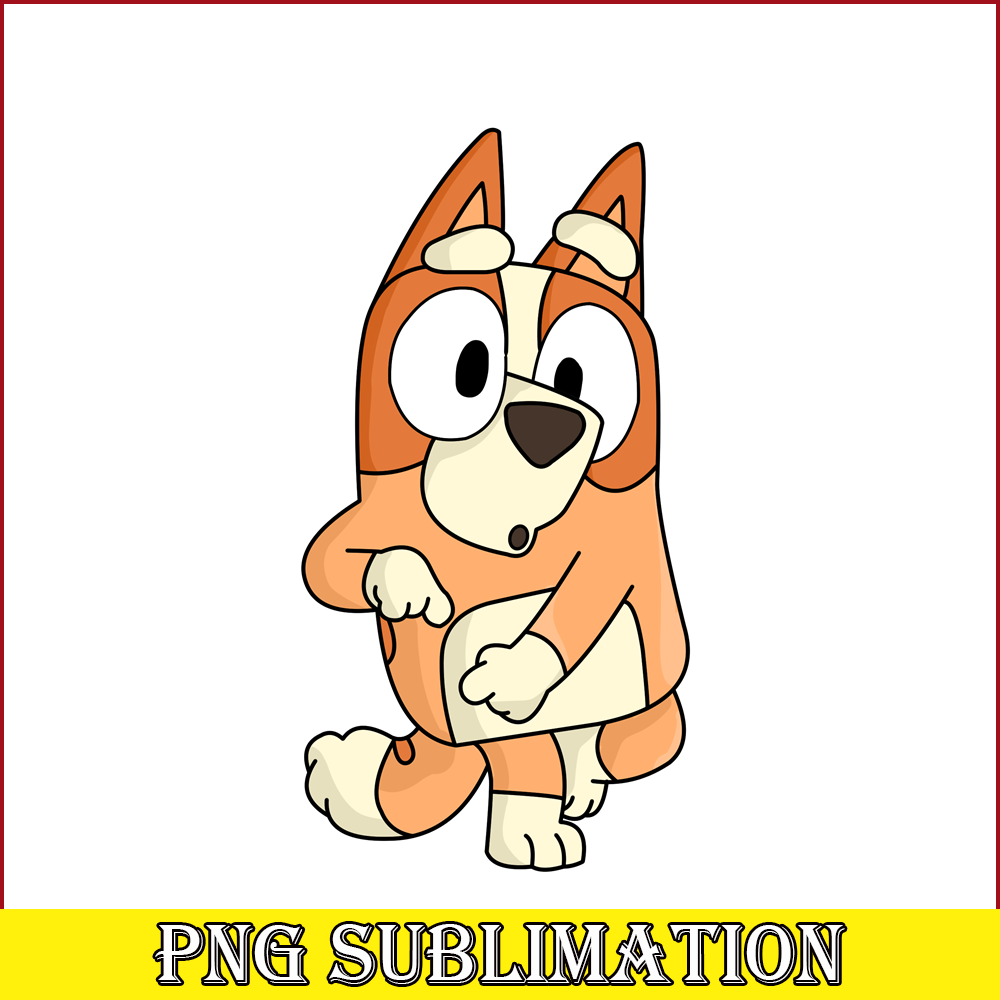 Adorable Bingo PNG Bluey Cartoon PNG BLuey Character PNG | Inspire Uplift