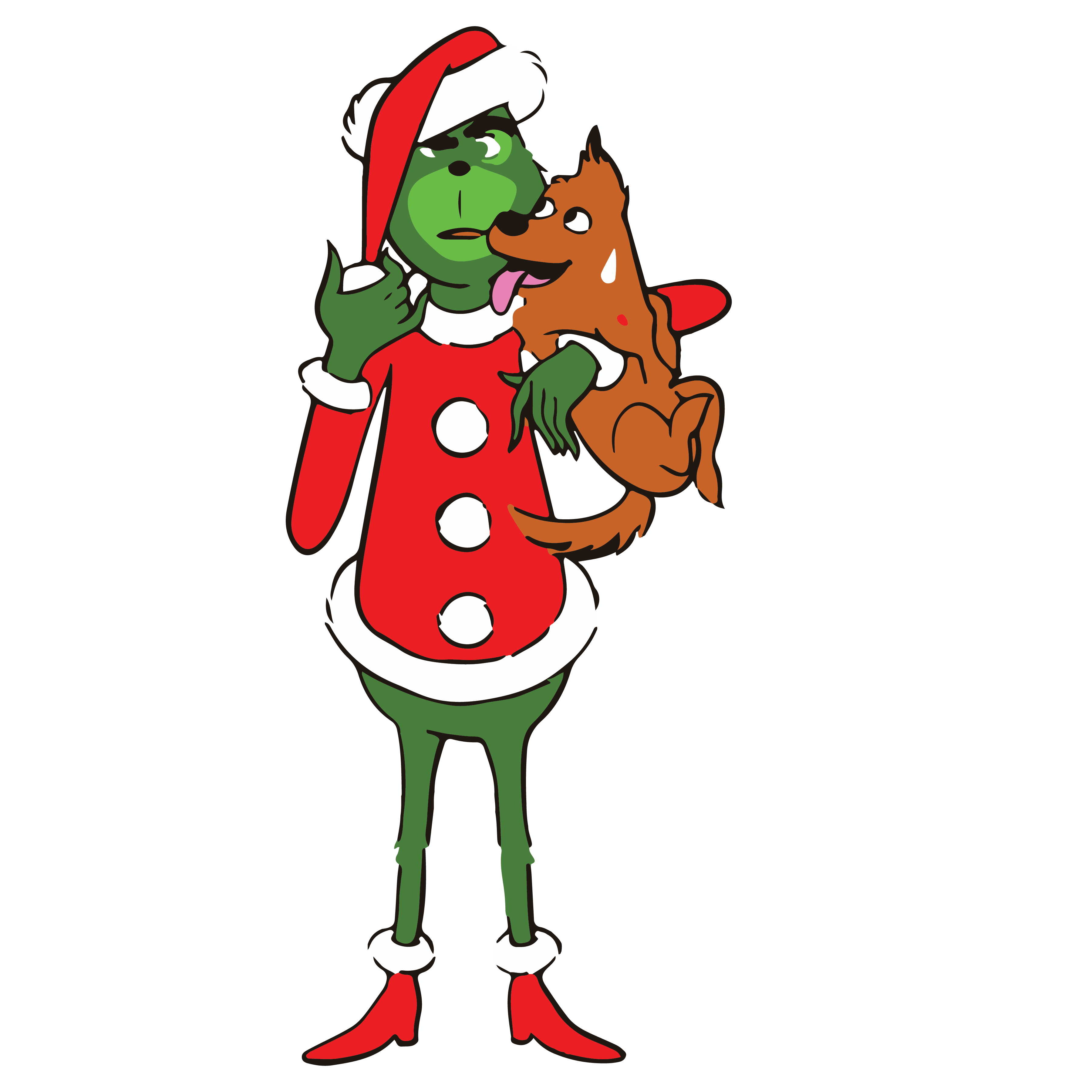 Dog Max And The Grinch Svg, Grinch Christmas Svg, Grinchmas | Inspire ...