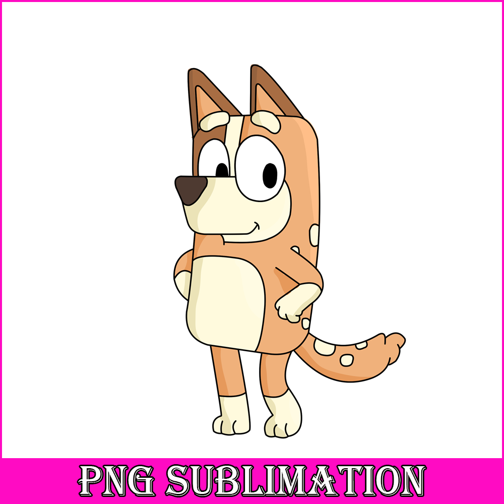 Lovely Chilli PNG Chilli Bluey PNG Bluey Family PNG | Inspire Uplift