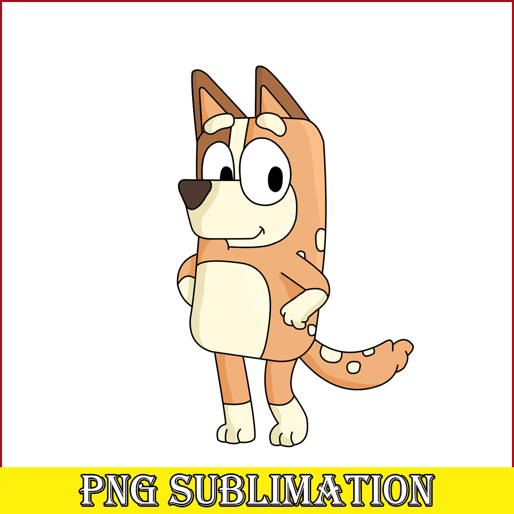 Lovely Chilli PNG Chilli Bluey PNG Bluey Family PNG | Inspire Uplift