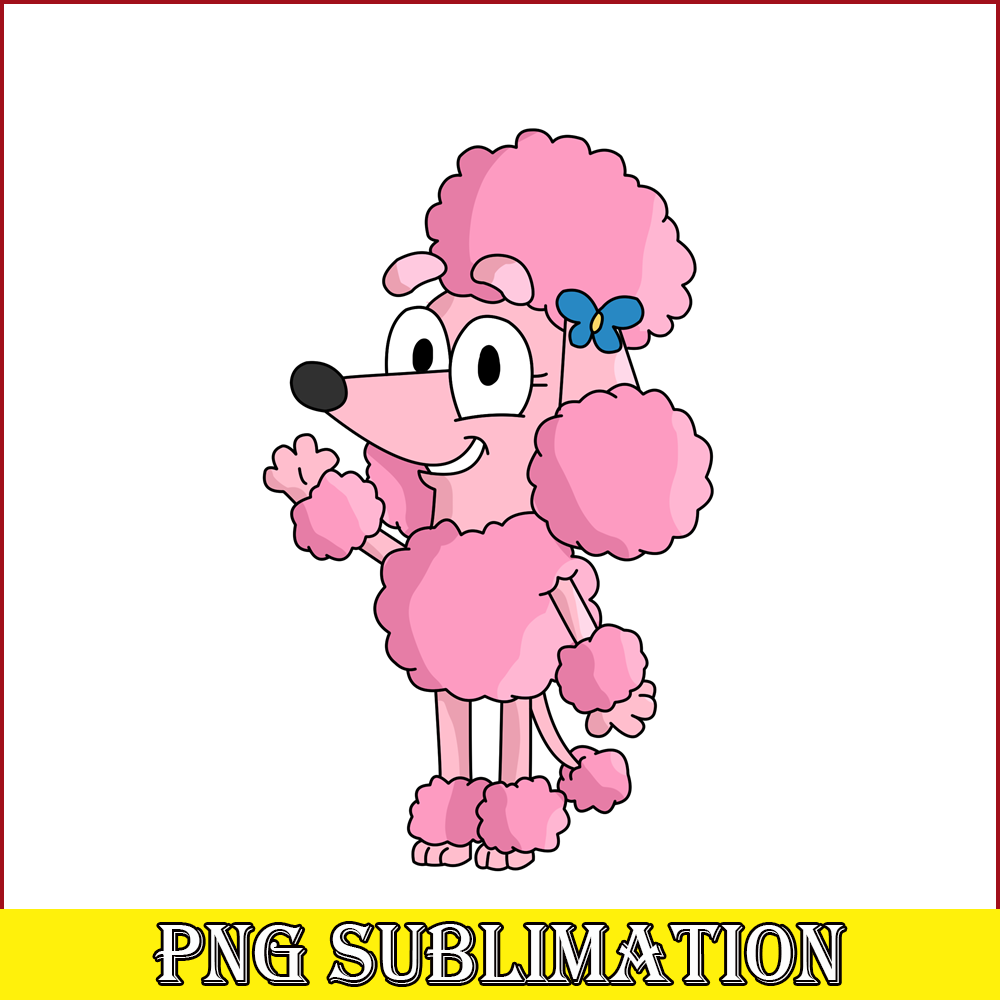 Pink Coco PNG Coco Bluey PNG Bluey Character PNG - Inspire Uplift