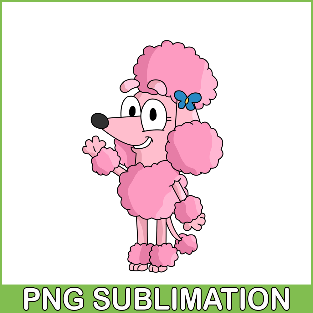 Pink Coco PNG Coco Bluey PNG Bluey Character PNG - Inspire Uplift