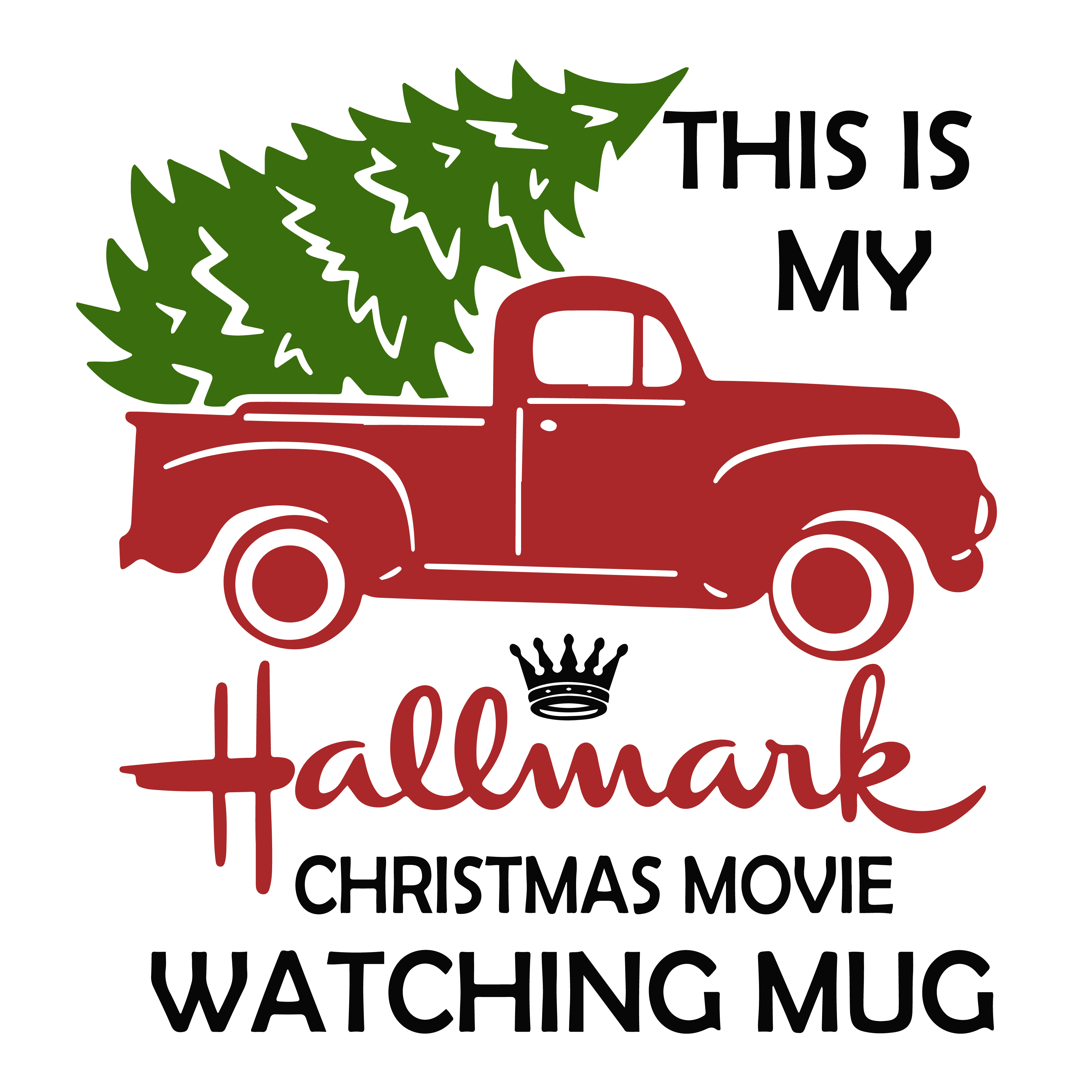 This My Hallmark Movies Svg, Hallmark Movies Christmas Svg, | Inspire ...
