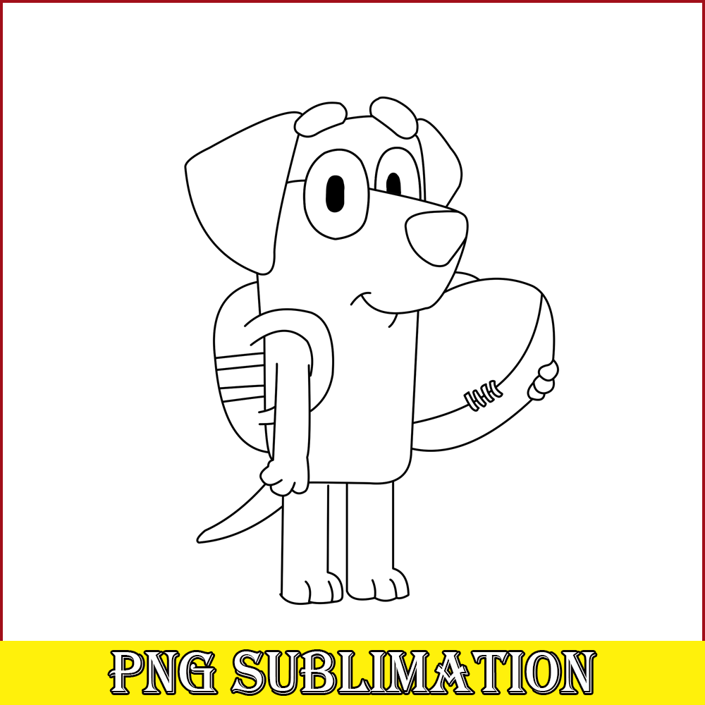 Lucky Line PNG Lucky Bluey PNG Bluey Characters PNG | Inspire Uplift