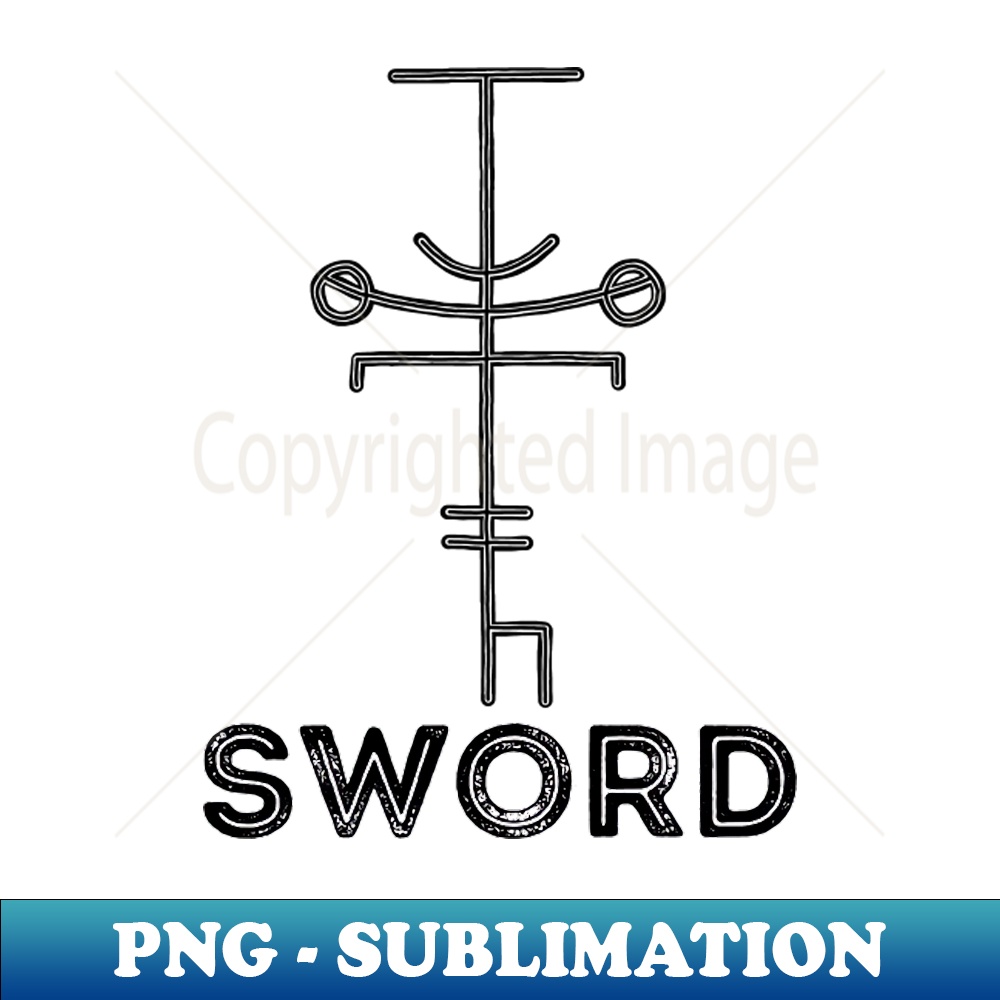 Sword Rune - Premium PNG Sublimation File - Unlock Vibrant S | Inspire ...
