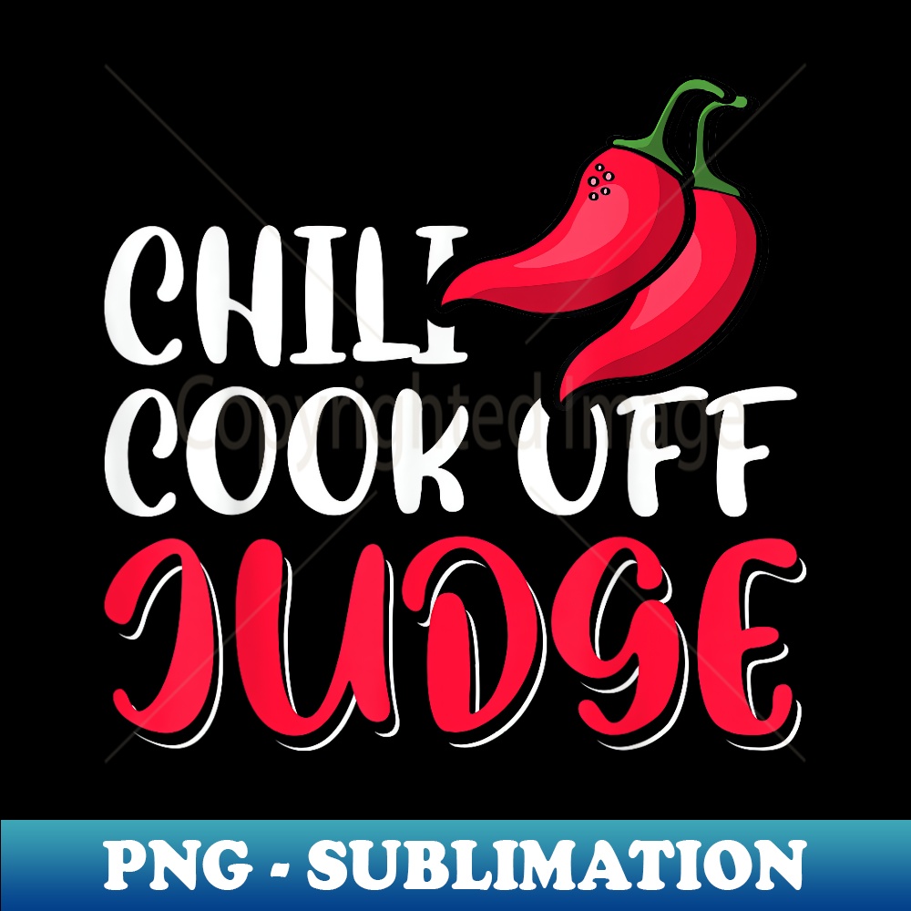 Chili Cook Off Judge Red Chili - Special Edition Sublimation | Inspire ...