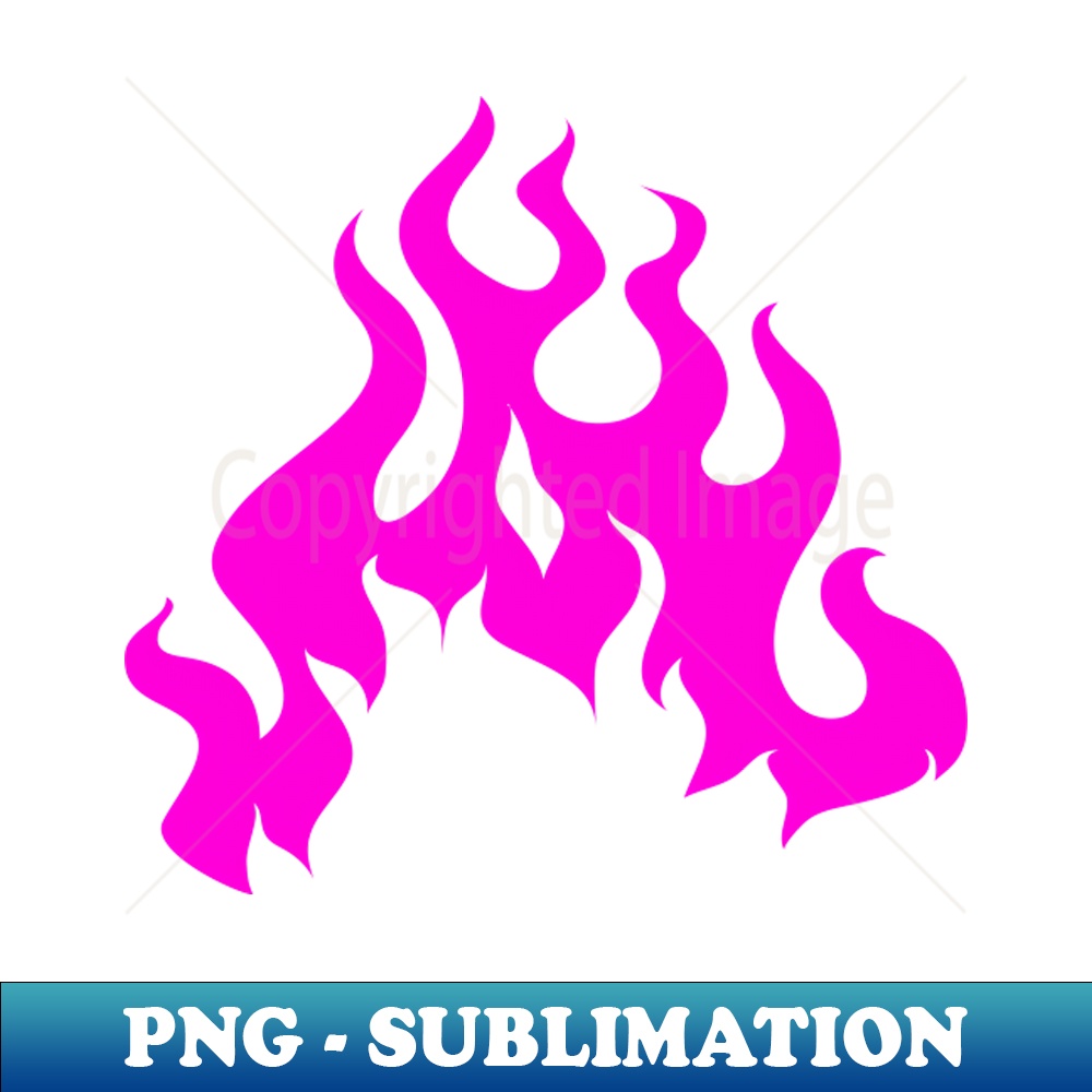 Neon Pink Flames - Unique Sublimation PNG Download - Fashion | Inspire ...