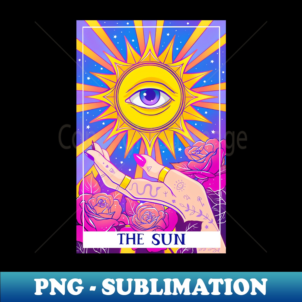Tarot modern deck Tarot card The Sun - PNG Transparent Subli | Inspire ...