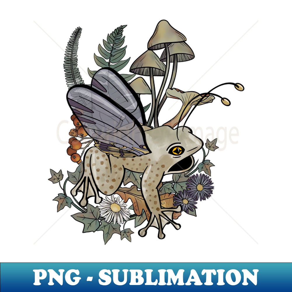 Goblincore Wicked Toad - Instant Sublimation Digital Downloa | Inspire ...