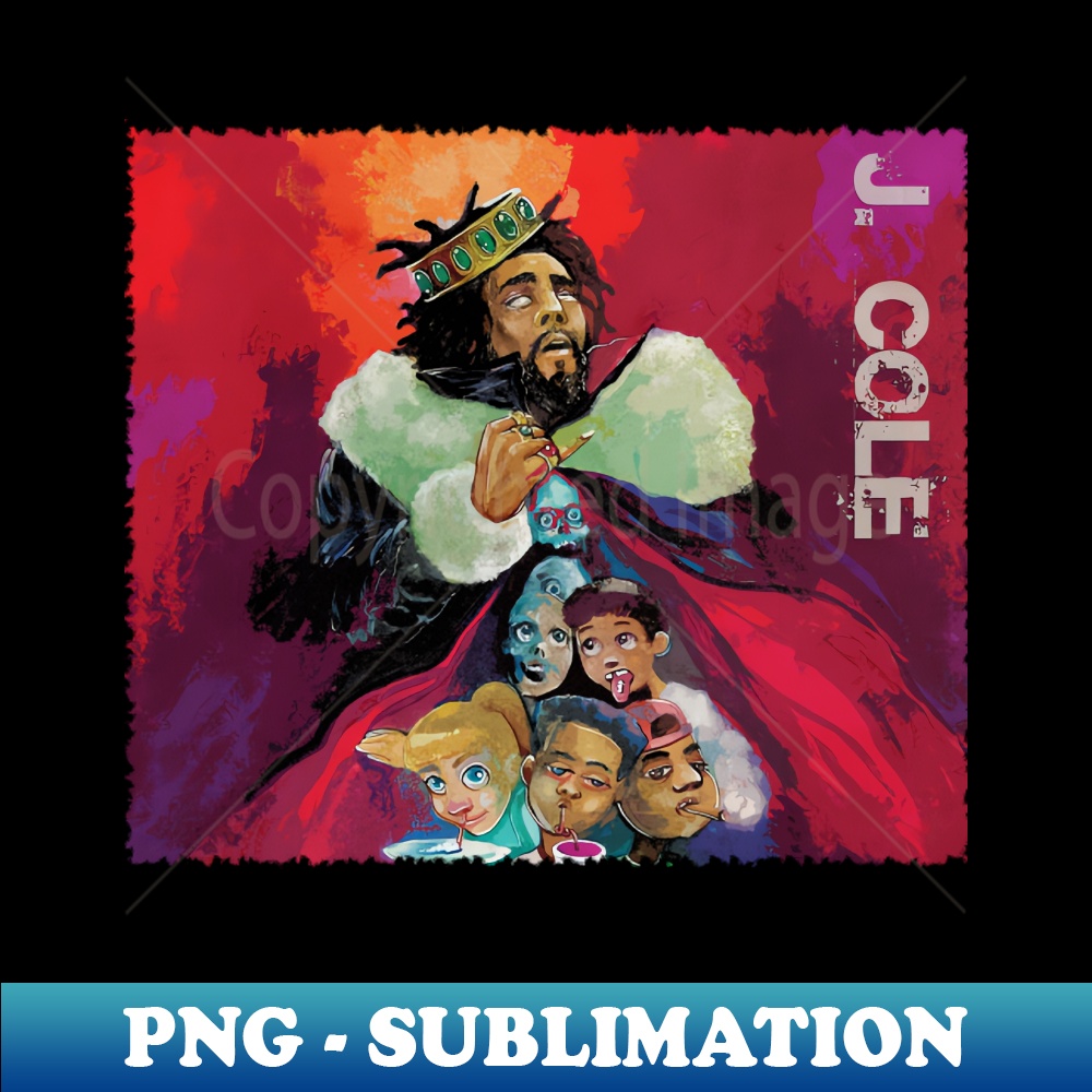 J Cole Live Capturing Energy Onstage - Instant Sublimation D - Inspire ...