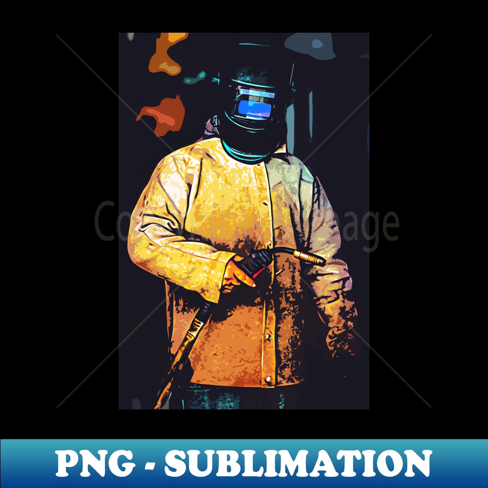Welder por art style illustration - PNG Sublimation Digital | Inspire ...