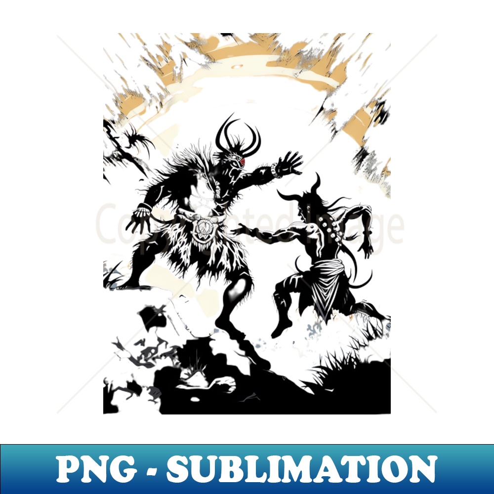 Shaman Dances with the Demon Dance of Fire and Power - High- | Inspire ...