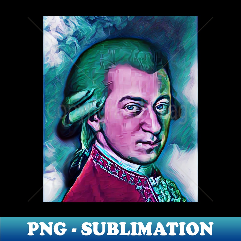 Wolfgang Amadeus Mozart Portrait Wolfgang Amadeus Mozart Ar Inspire