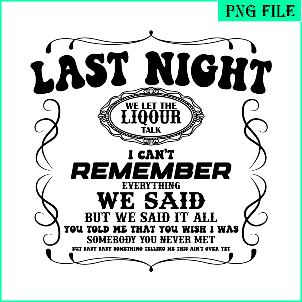 Last night png | Inspire Uplift