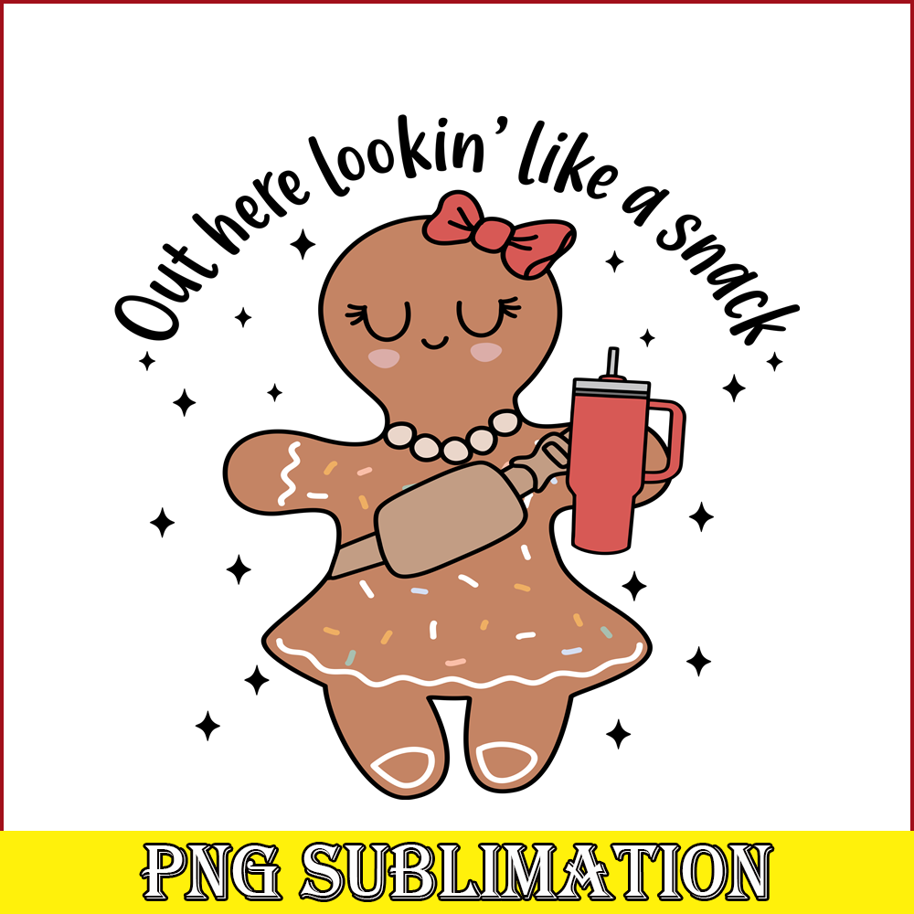 out here lookin like a snack girl cookie png | Inspire Uplift