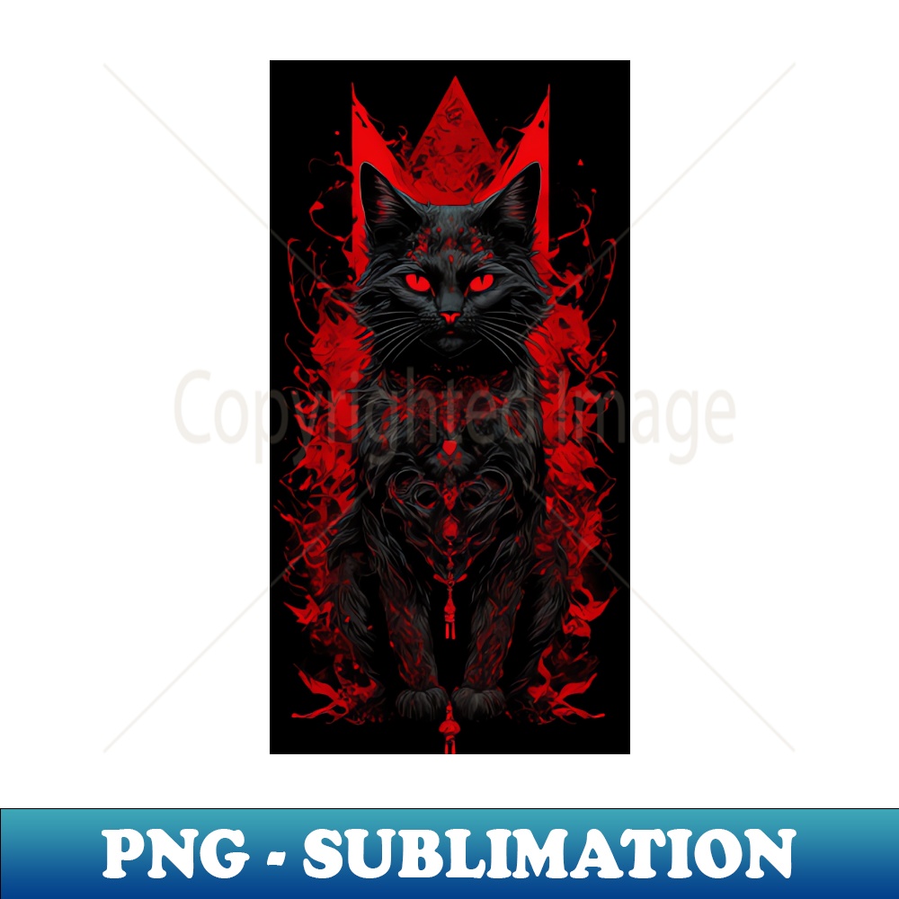Infernal Feline The Midnight Abyss - High-Resolution PNG Sub - Inspire ...