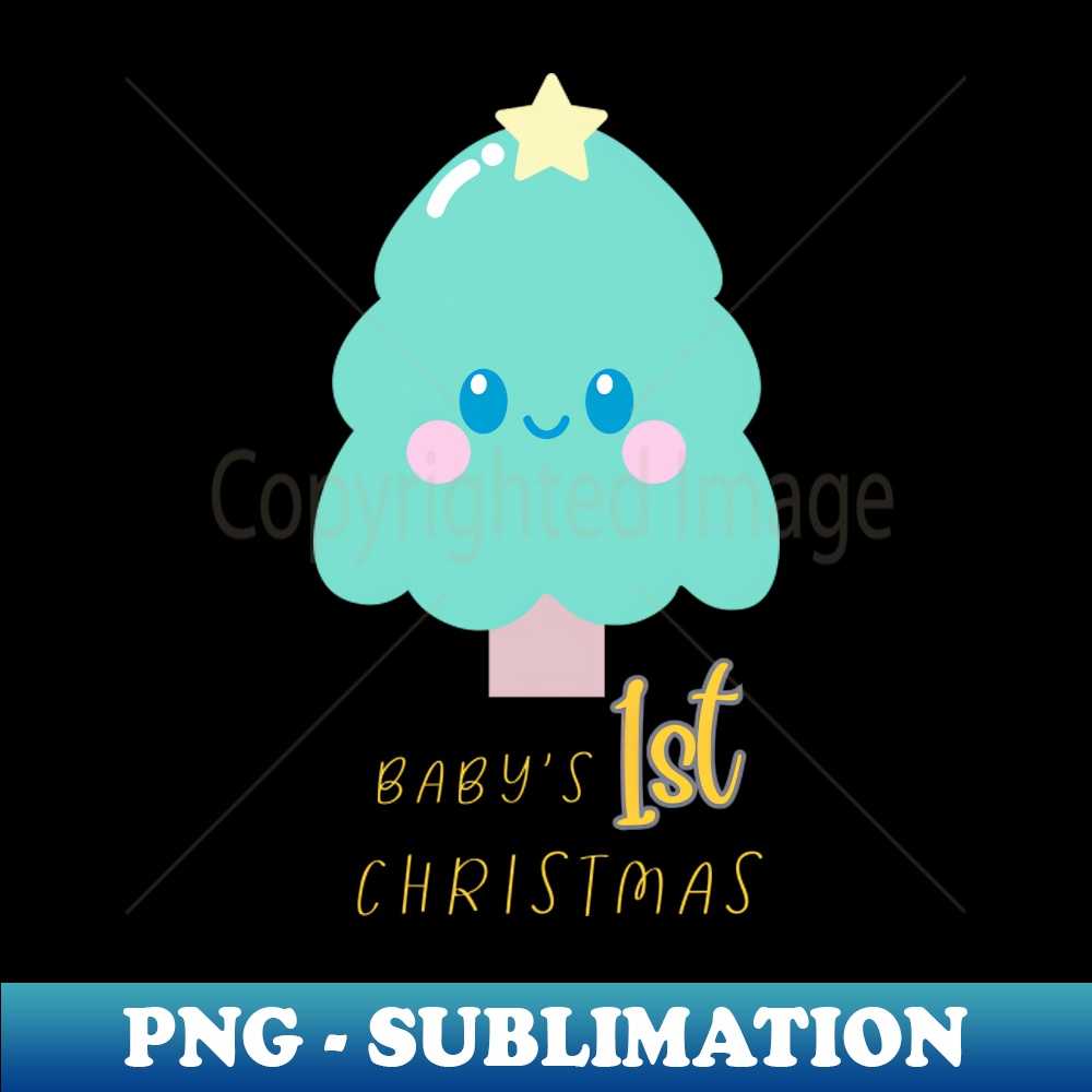 Babys First Christmas transparent tree - Exclusive Sublimati | Inspire ...