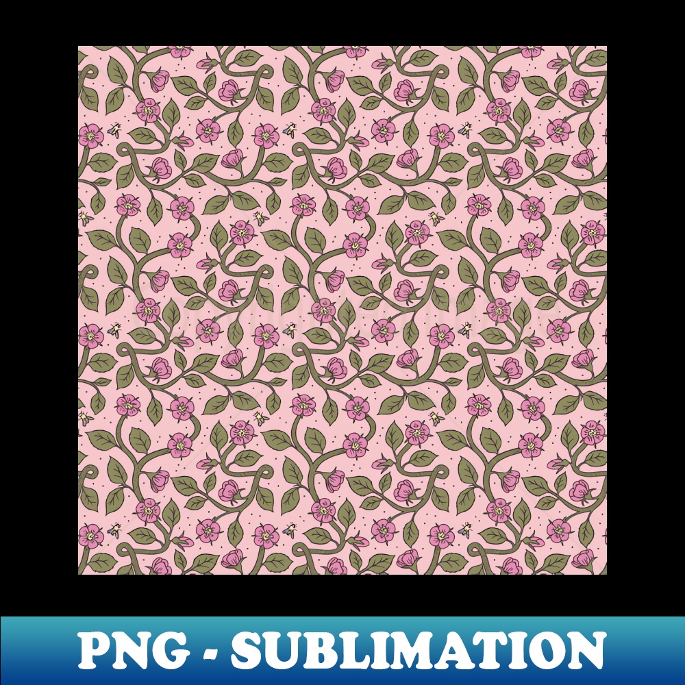 Medieval Roses Pattern - Exclusive Sublimation Digital File | Inspire ...