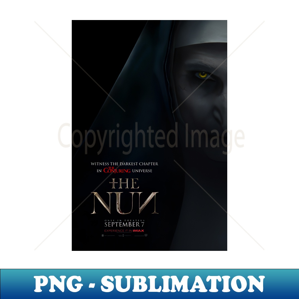 The Nun Movie Poster - Trendy Sublimation Digital Download - | Inspire ...