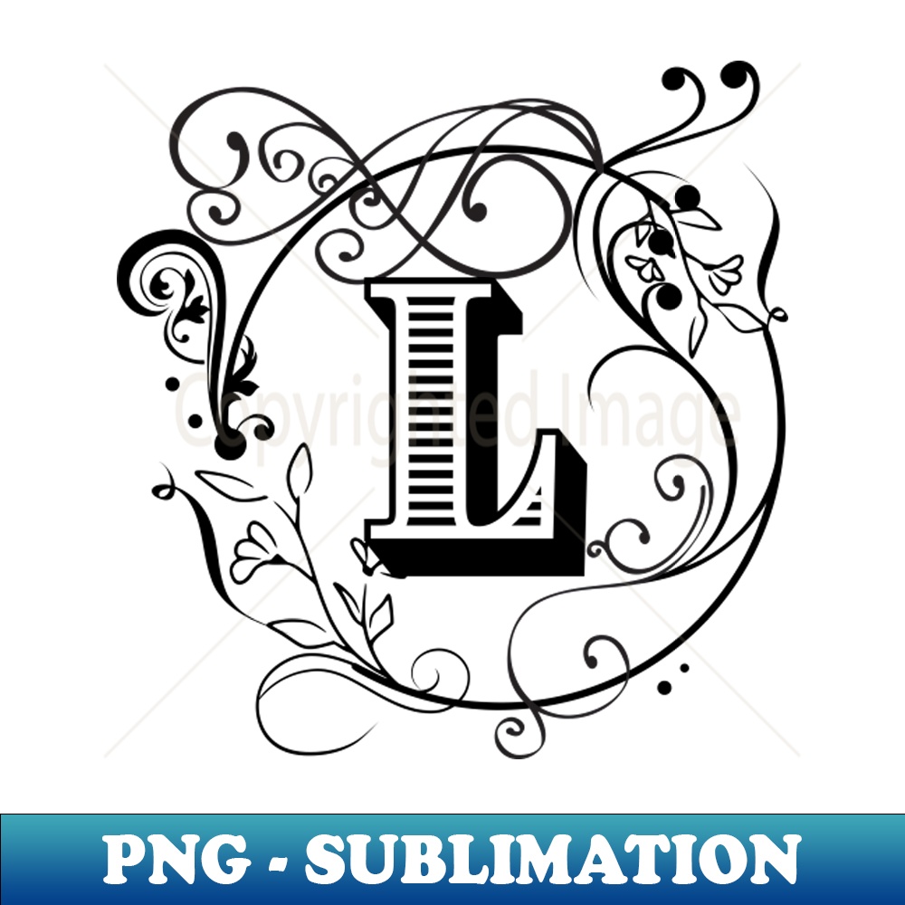 Letter L - Unique Sublimation PNG Download - Perfect for Sub | Inspire ...