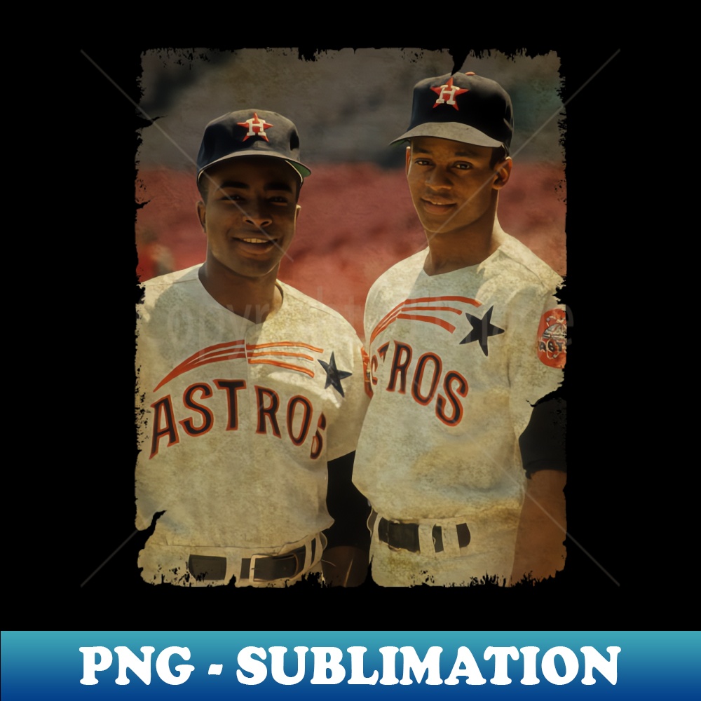 Joe Morgan and Sonny Jackson in Houston Astros - Trendy Subl | Inspire ...