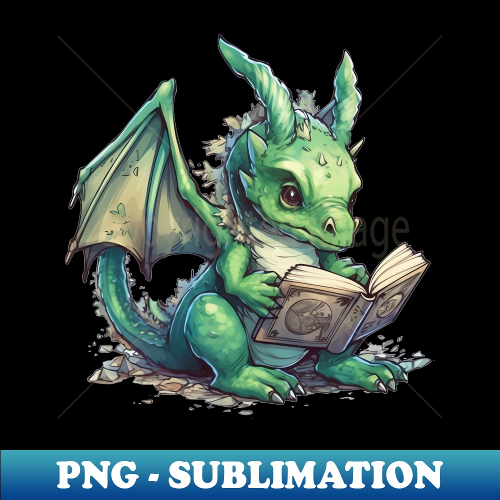 Book Wyrm - PNG Transparent Digital Download File for Sublim | Inspire ...