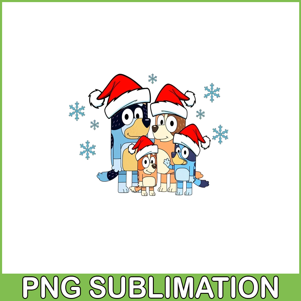 Bluey family png - Inspire Uplift