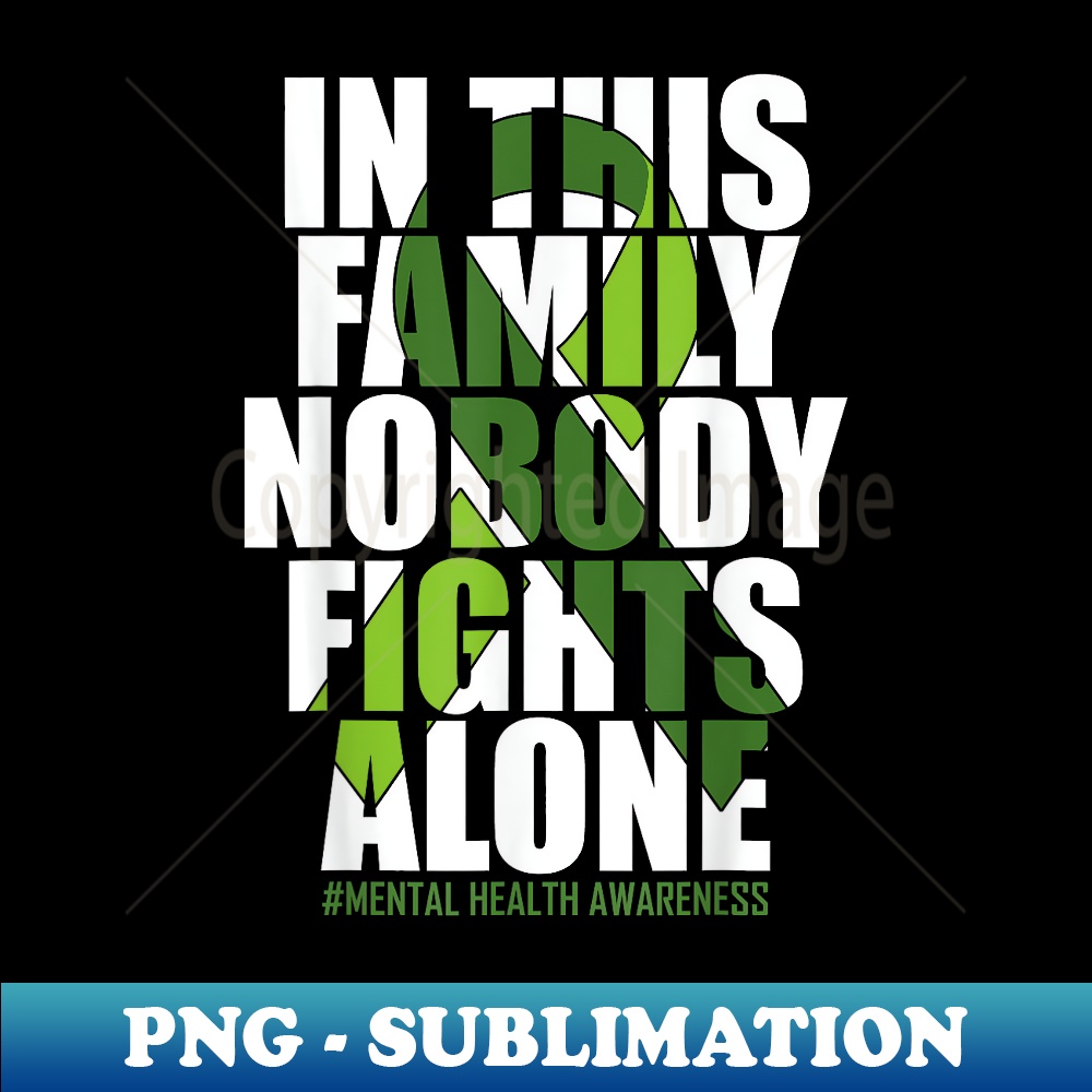 Mental Health Awareness Ribbon Family You Matter Kindness - | Inspire ...
