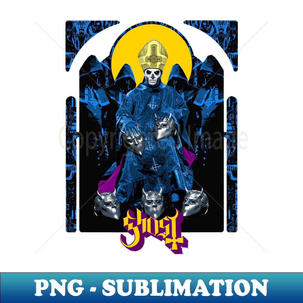 Papa Emeritus Nameless Ghoul Light Blue - PNG Transparent Su | Inspire ...